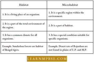 NEET Biology Notes – Organisms and Populations – Learn MPBSE